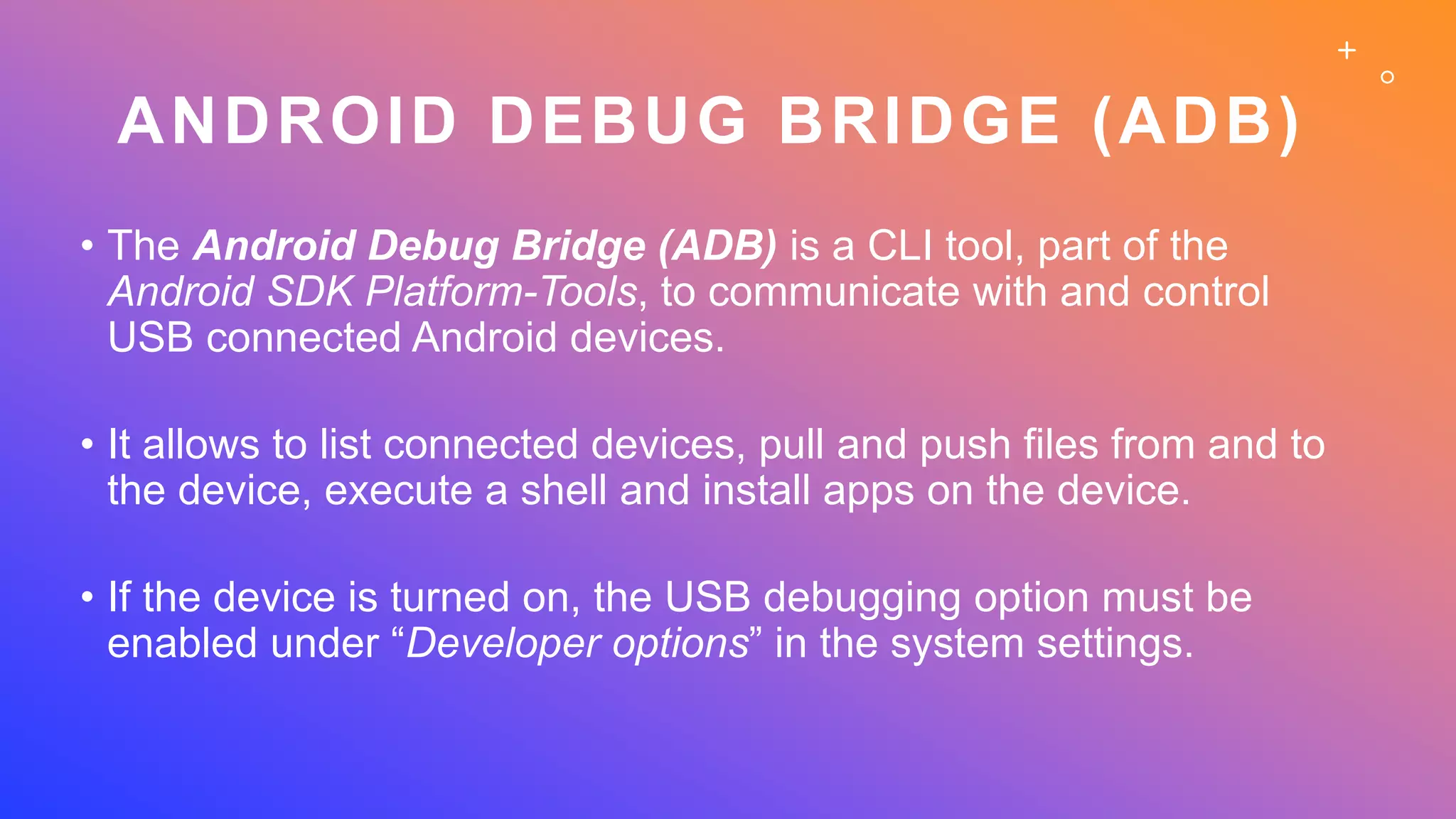 Android forensic acquisition | PPT