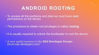 Android forensic acquisition | PPT