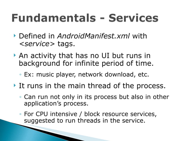 Android In A Nutshell | PPT