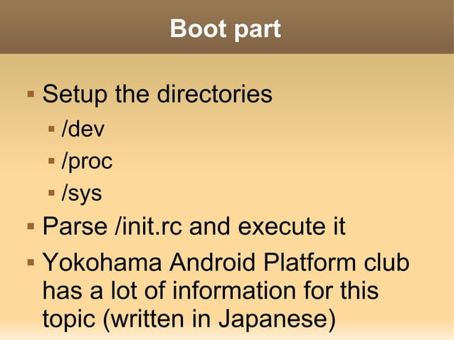 Init of Android | PPT