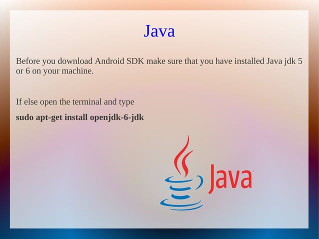 Android installation | PPT