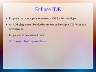 Android installation | PDF | Operating Systems | Computer Software and ...