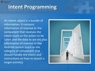 Android Intent Tutorial 2 | PPTX | Operating Systems | Computer Software and Applications