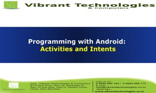 Android - Android Intent Types | PPT