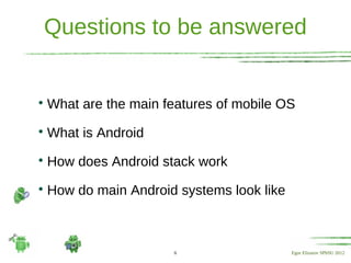 Android internals 00 - Introduction (rev_1.1) | PPT