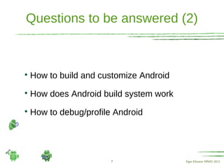 Android internals 00 - Introduction (rev_1.1) | PPT