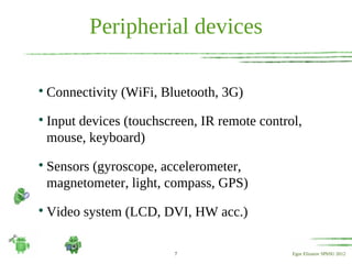 Android internals 01 - Basic concepts of mobile platforms (rev_1.1) | PPT