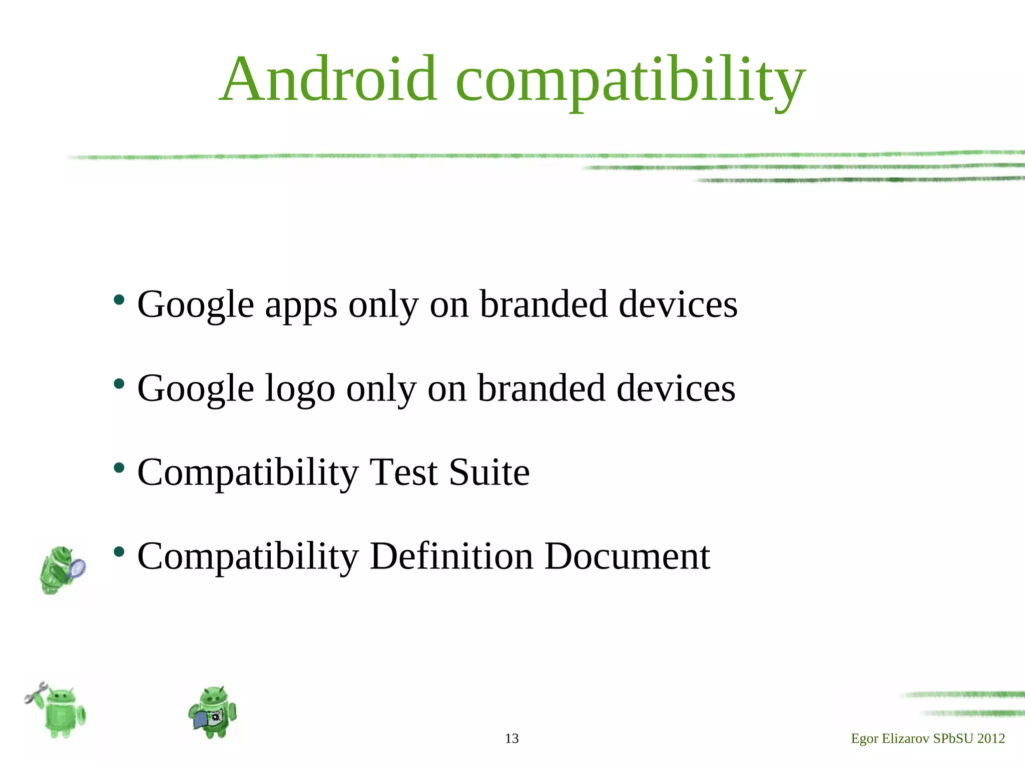 Android internals 02 - High-level architecture, version control system ...