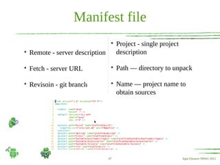 Android internals 02 - High-level architecture, version control system (rev_1.1) | PDF