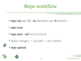 Android internals 02 - High-level architecture, version control system (rev_1.1) | PDF