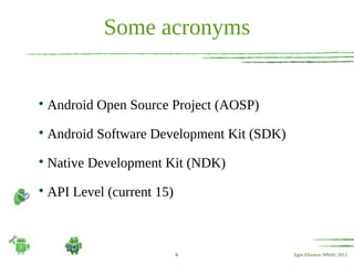 Android internals 02 - High-level architecture, version control system (rev_1.1) | PDF