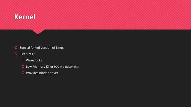 Android internals By Rajesh Khetan | PPT