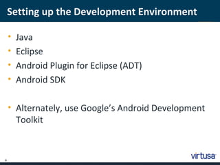 Introduction to Android Development | PPT