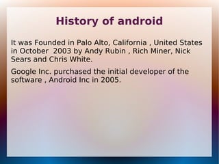 Android introduction | PDF