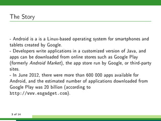 Android Introduction | PPT