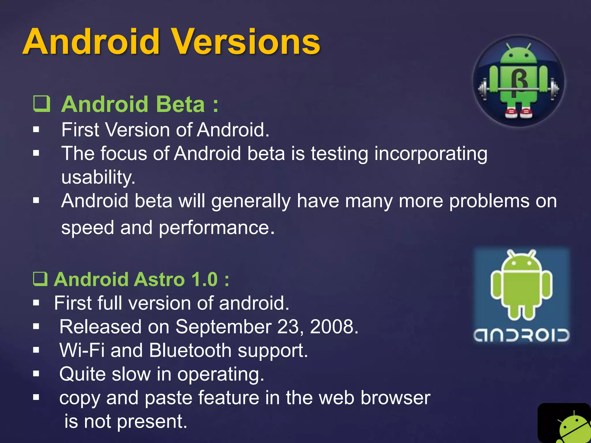 Android introduction | PPT
