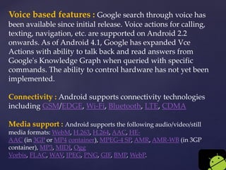 Android introduction | PPT