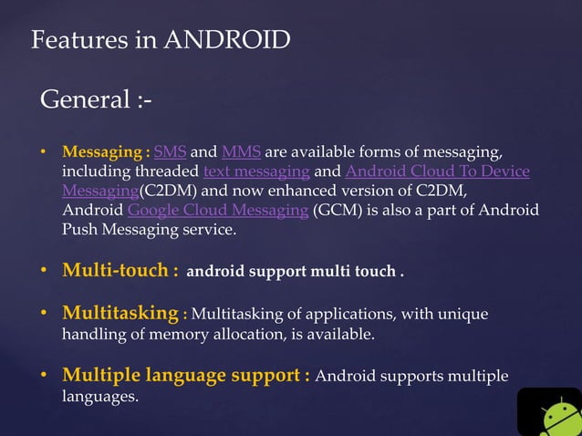 Android Introduction Ppt