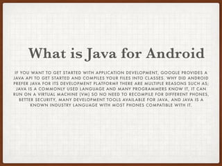 Android introduction | PPT