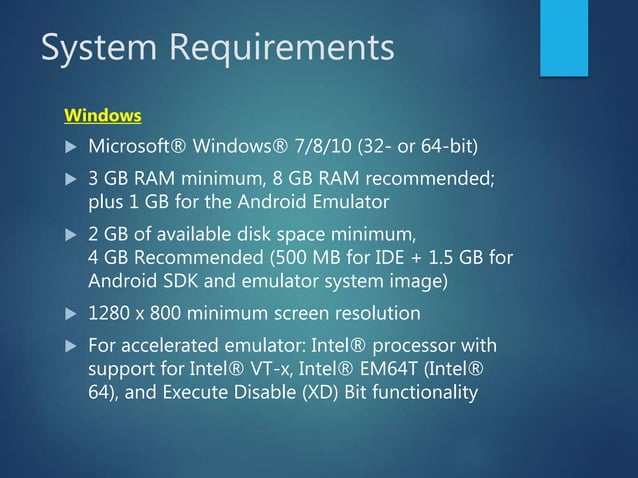 Android Breif introduction | PPT