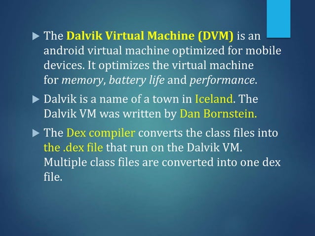 Android Breif introduction | PPTX