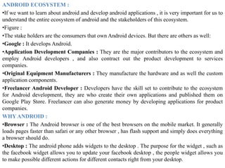Android introduction | PPT