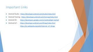 Android introduction | PPT