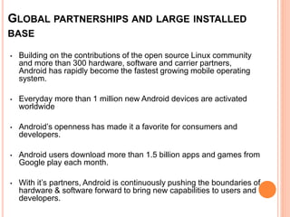Android is best mobile platform | PPTX | Operating Systems | Computer Software and Applications