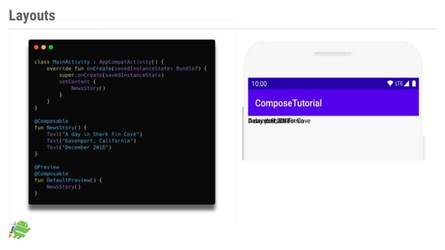 Android Jetpack Compose Declarative Ui Pptx Operating Systems