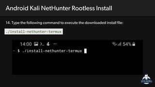 Android Kali NetHunter Install - v3.pdf