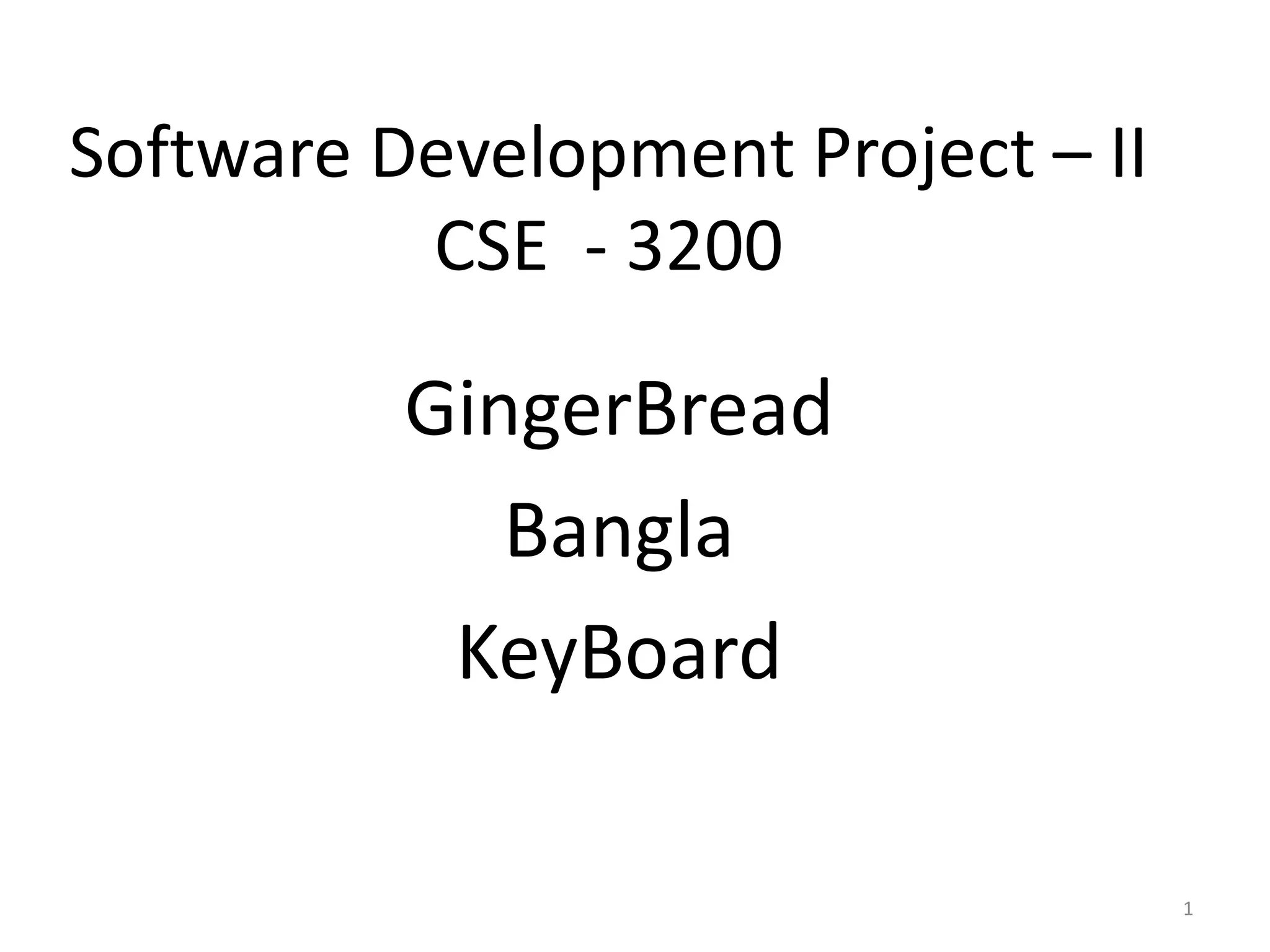 The Next Phase Android Bangla KeyBoard | PPTX