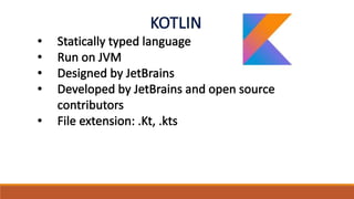 Android kotlin google | PPT