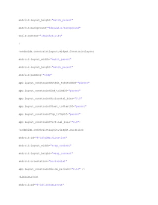 Android Kotlin Weather App Project.pdf | Programming Languages | Computing