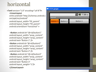 Android Layout | PPTX