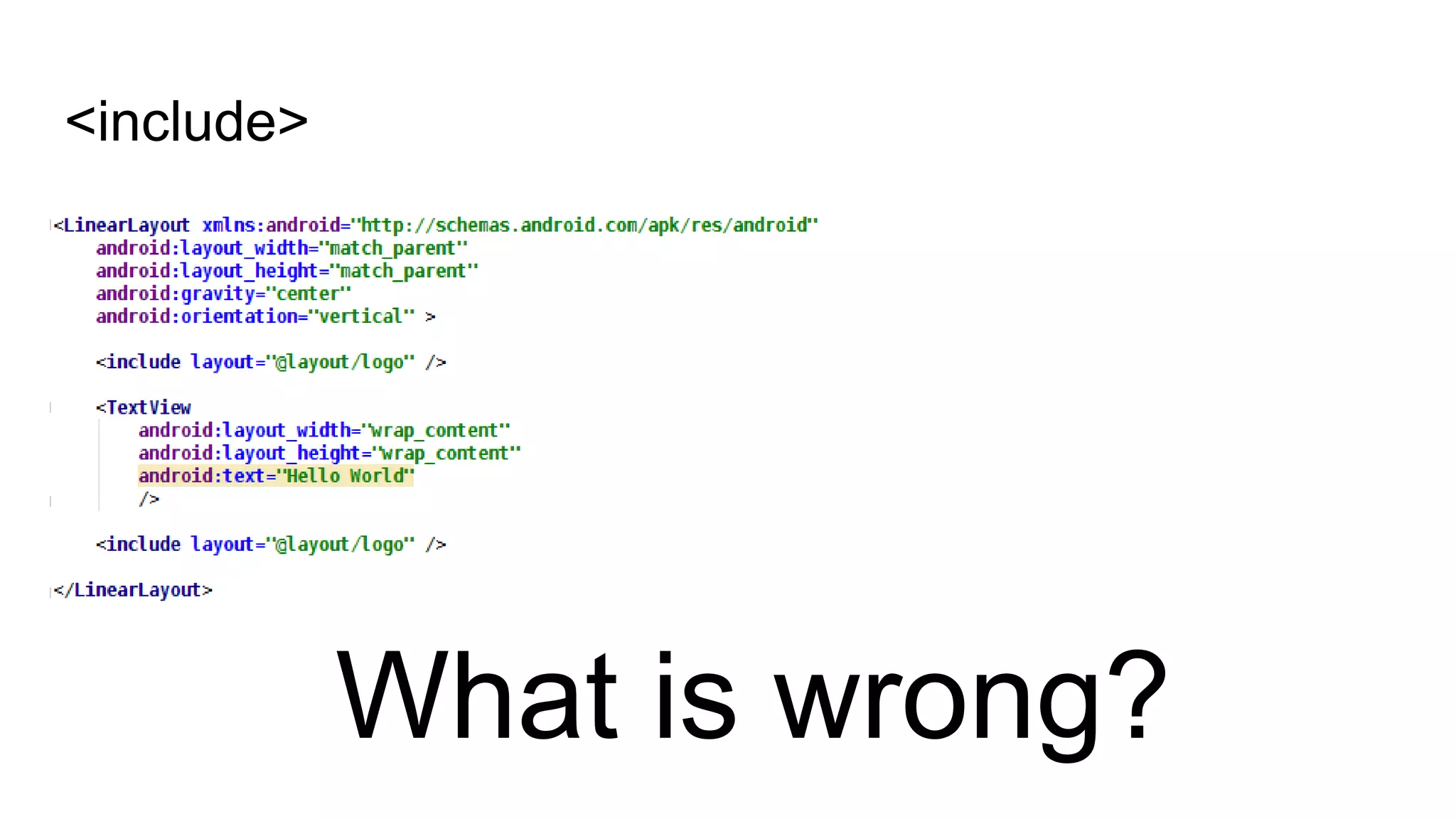 Android Layout Ppt
