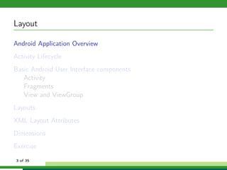 Android Lesson 2 | PDF | Operating Systems | Computer Software and Applications
