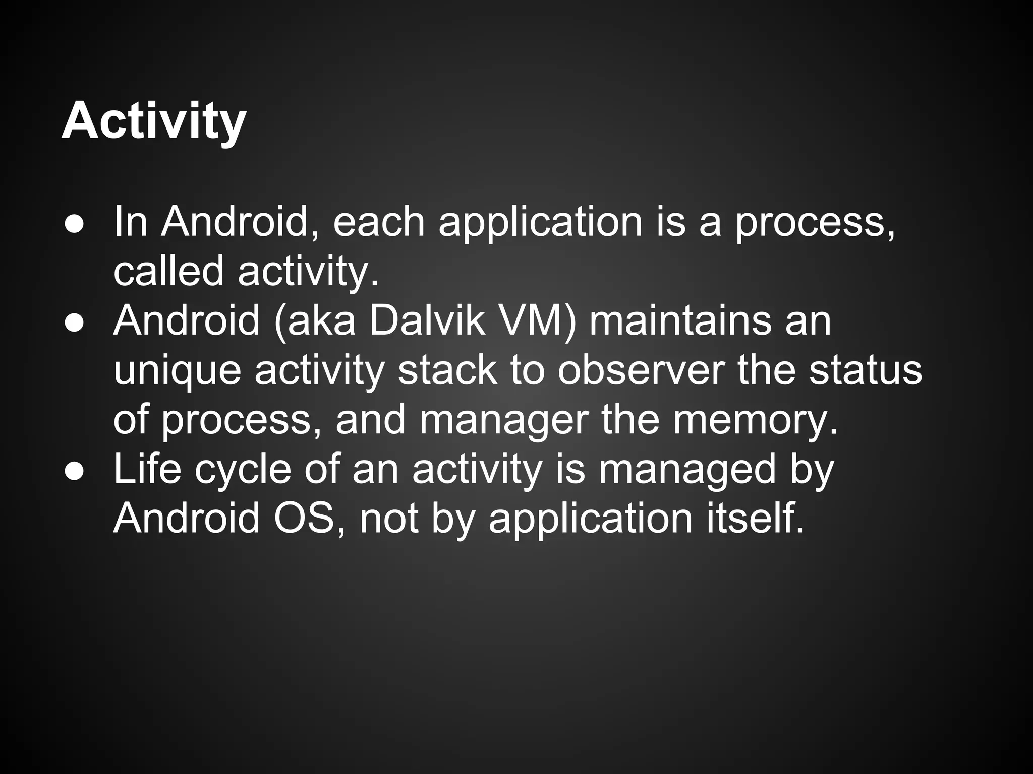 Android life cycle | PDF