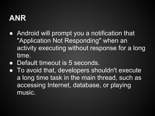 Android life cycle | PDF