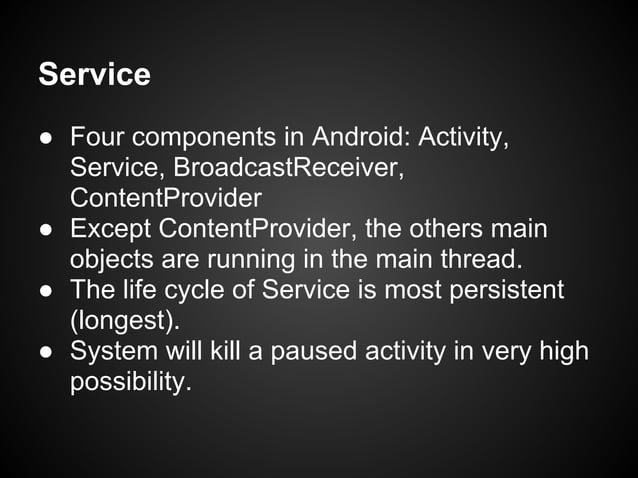Android life cycle | PDF