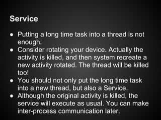 Android life cycle | PDF