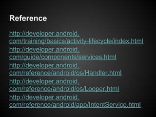 Android life cycle | PDF