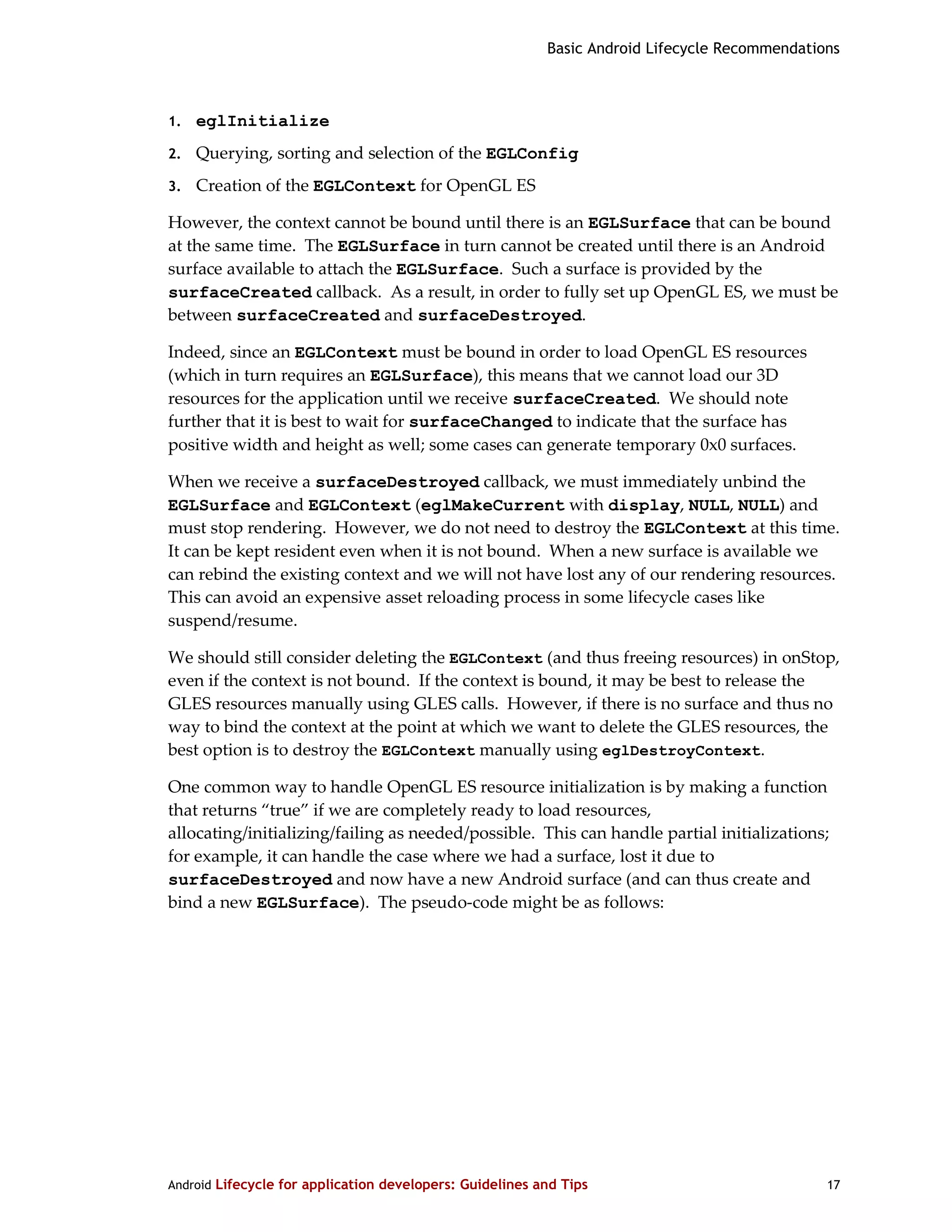 Android Lifecycle Basics In Practice Pdf