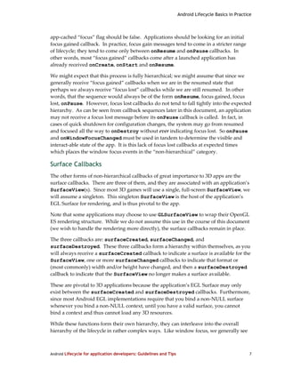 Android Lifecycle Basics in Practice. | PDF