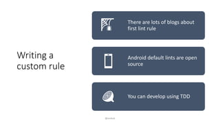 Android lint presentation | PPT