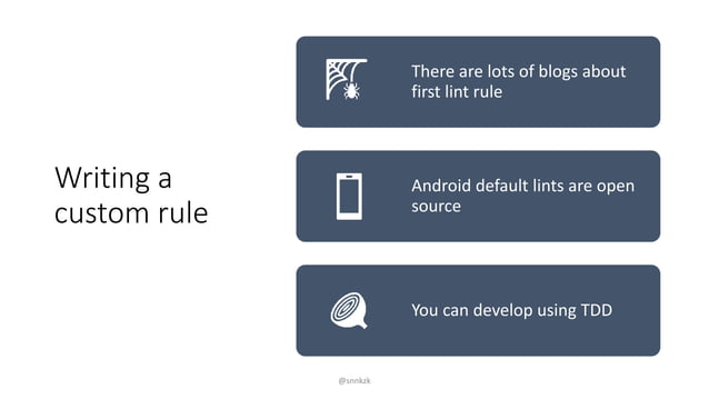 Android lint presentation | PPT