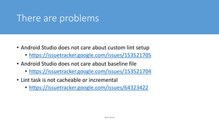 Android lint presentation | PPT