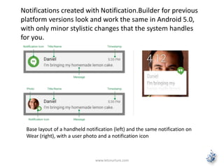 Android L Notifications | PPTX