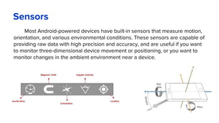 Android location and sensors API | PPTX | Operating Systems | Computer ...
