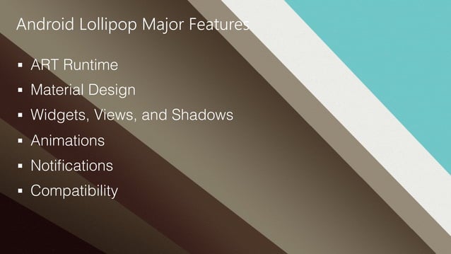 Android Lollipop and Material Design | PDF
