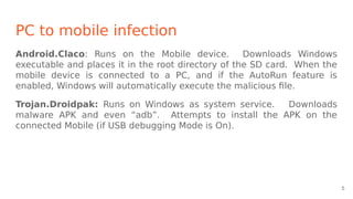 Android malware presentation | PDF | Operating Systems | Computer Software and Applications